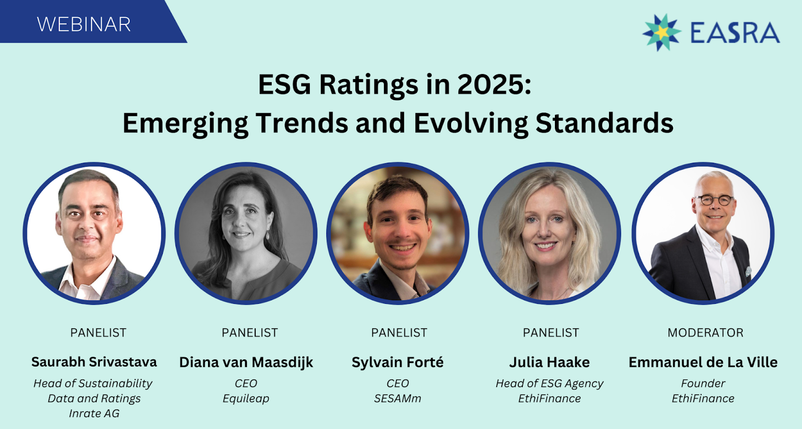 Webinar: ESG Ratings in 2025: Emerging Trends and Evolving Standards
